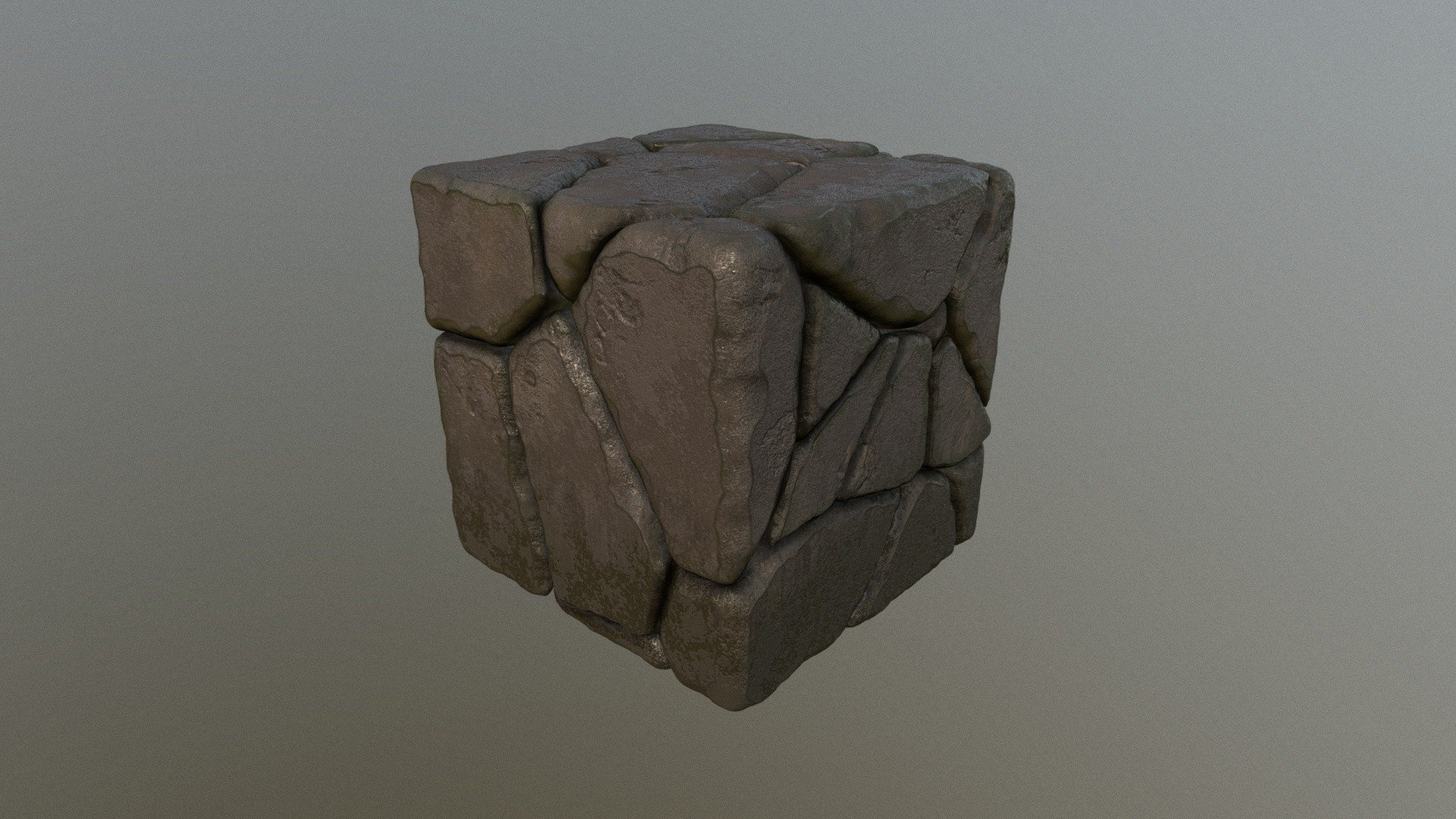Stone cube PBR - Download Free 3D model by JonnyMANSON [c4ec812 ...