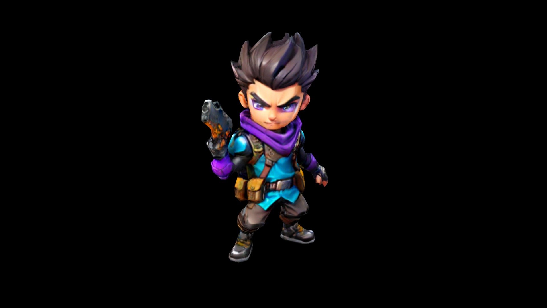Answer Collision of Animated Characters - Download Free 3D model by ...