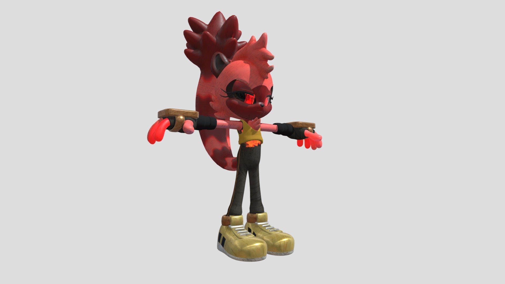 sonic-ecilpse-fallen/infected-tangle - Download Free 3D model by ...