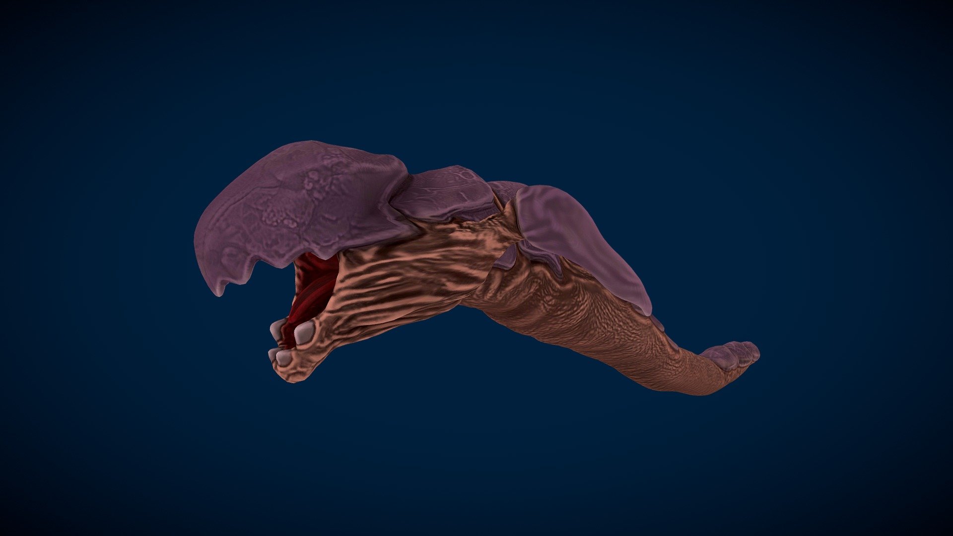 Monster: Hive larva - 3D model by Into Kaataja (@Nixak) [c4ee0f5 ...