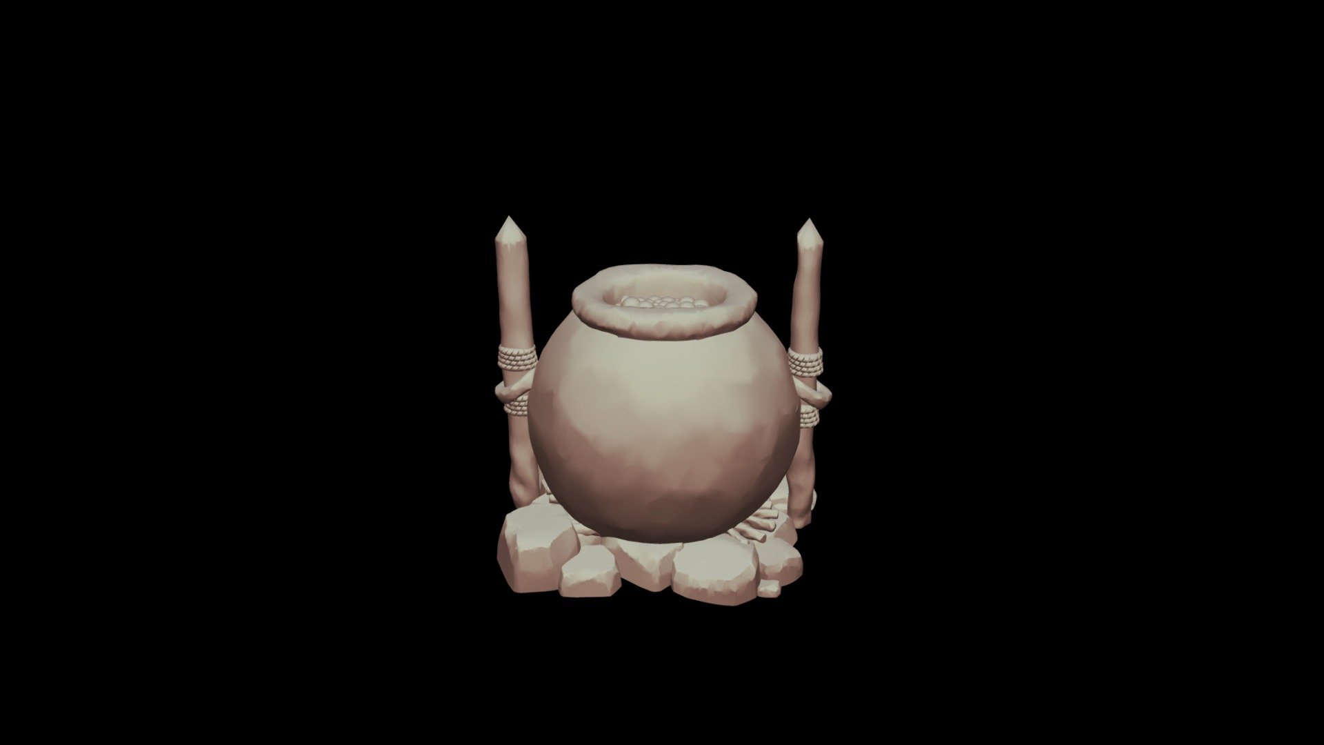 Goblin Cauldron A - 3D model by dutchmogul [c4eebb1] - Sketchfab