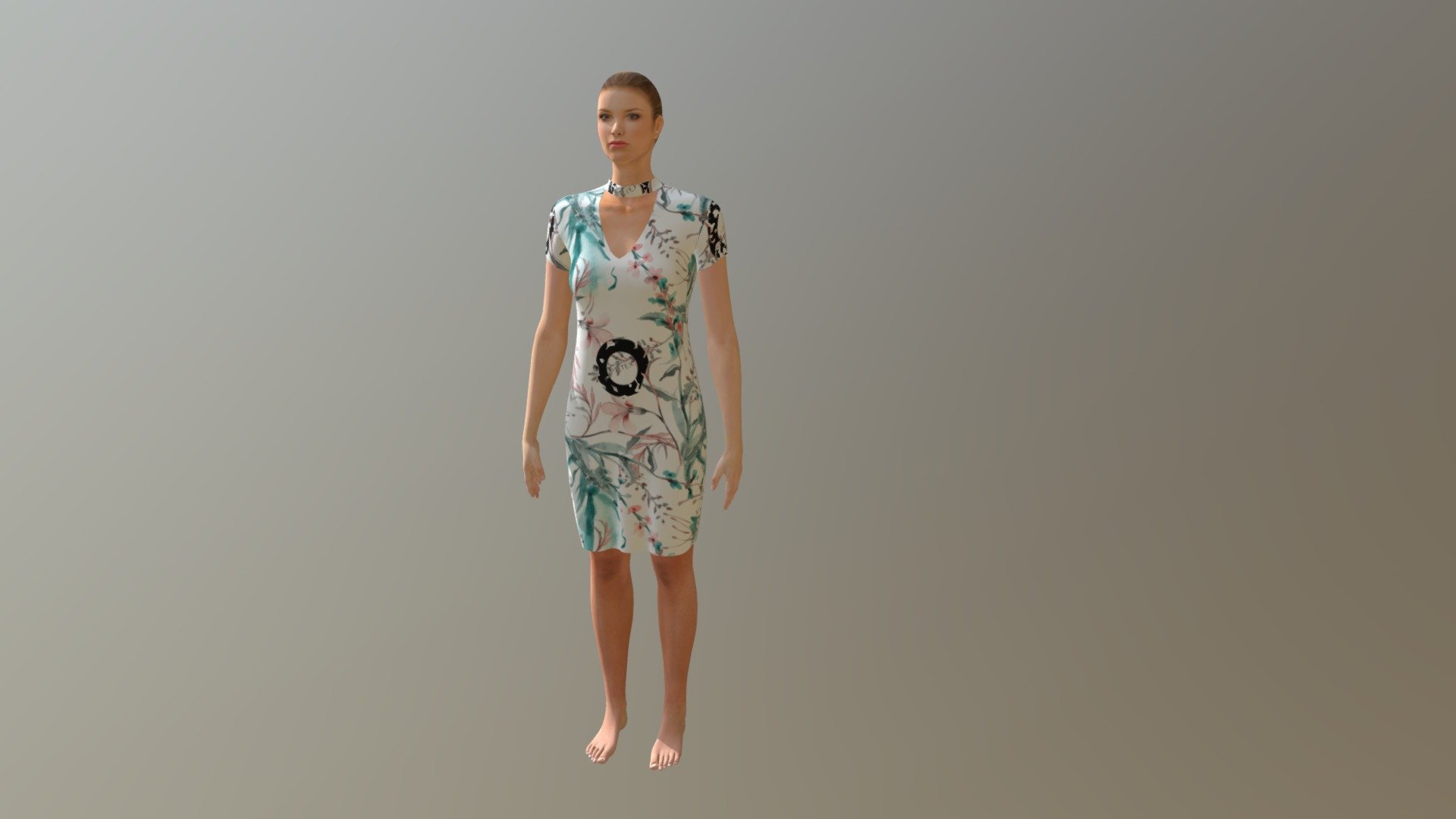 With Logo - 3D model by Optitex [c4f0aa6] - Sketchfab