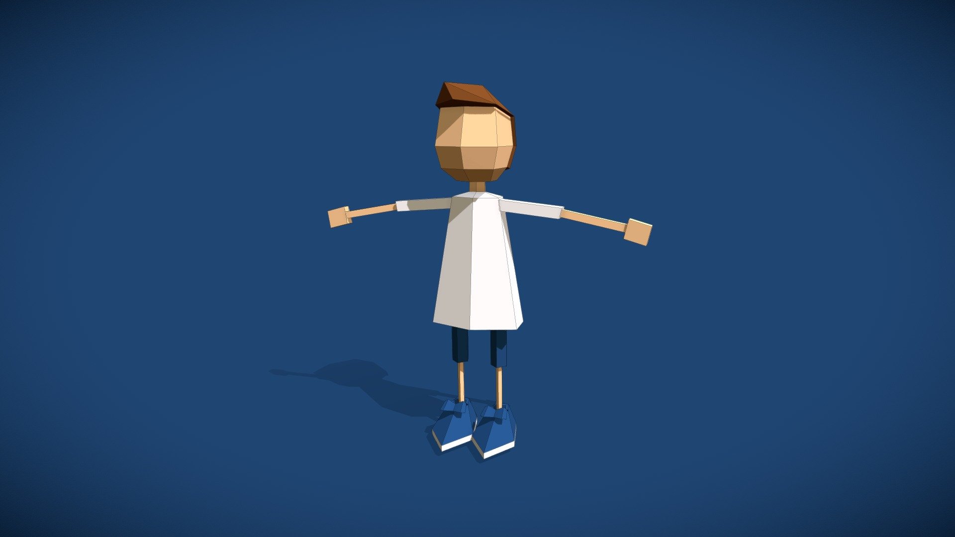 Low Poly Character - Download Free 3D model by gyk9880 [c4f189c ...