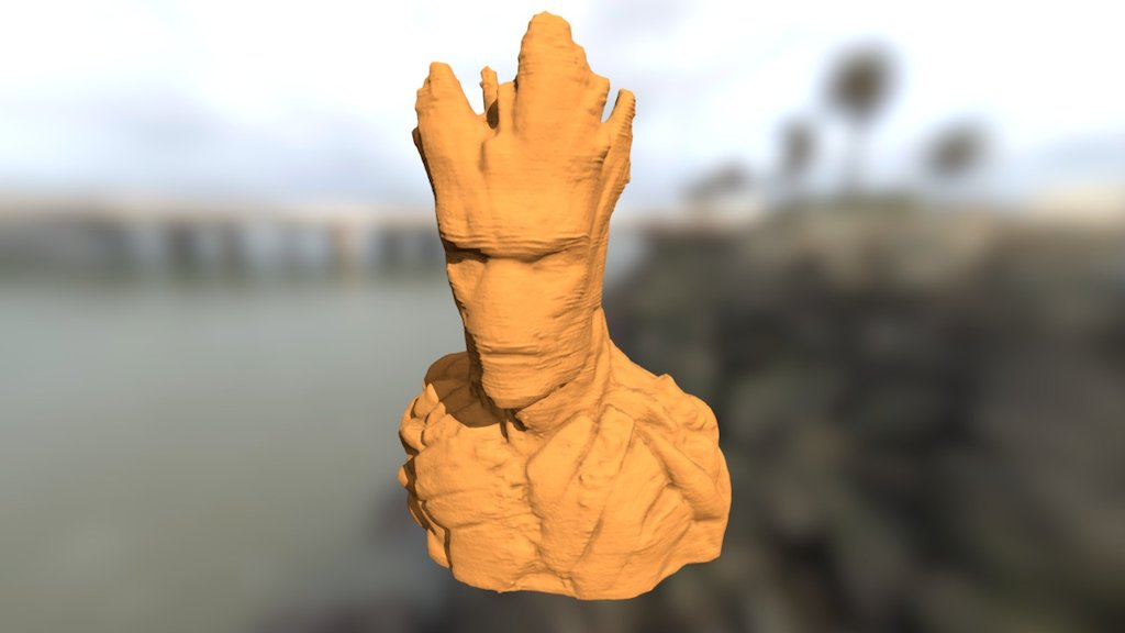 3D Scan test - Groot - 3D model by HexHyte [c4f355d] - Sketchfab