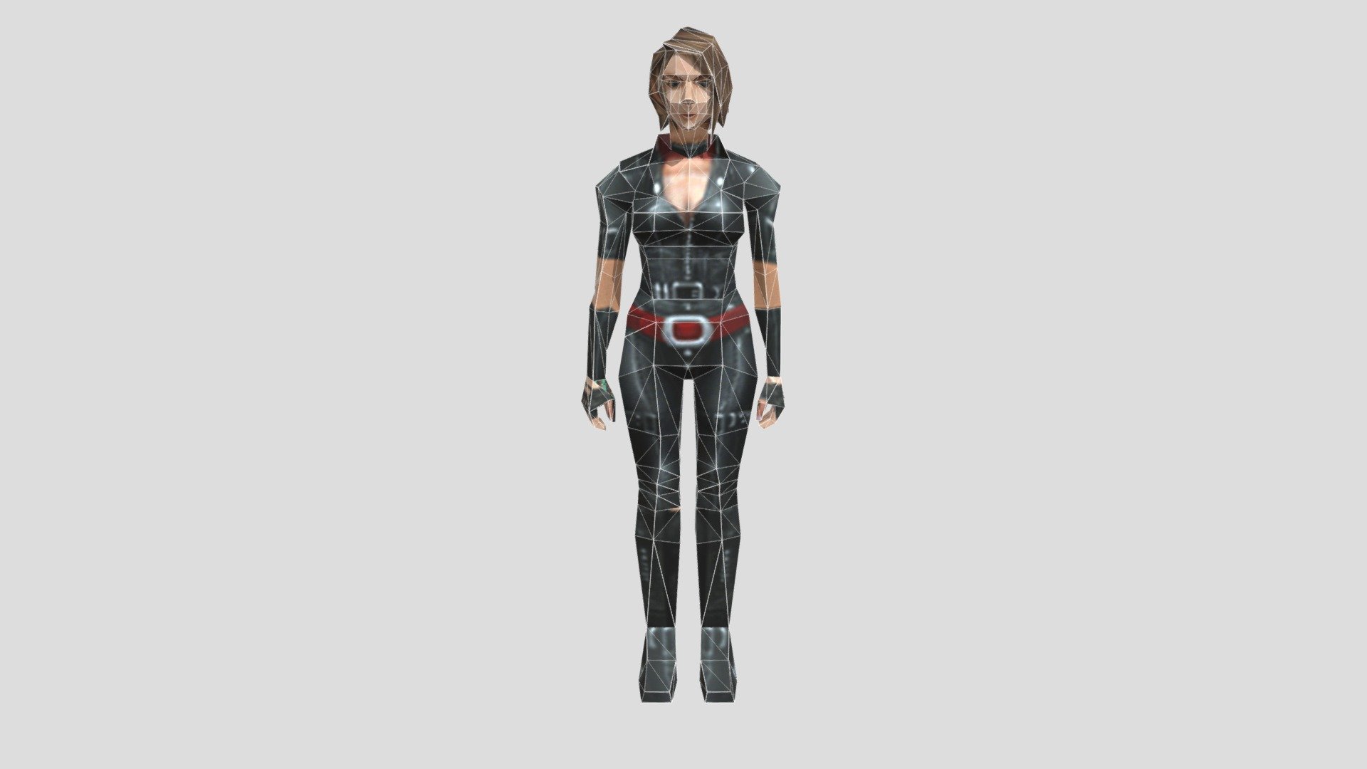 RE3 Nemesis - Jill Biker .Obj - Download Free 3D model by Karl.Borlaza ...