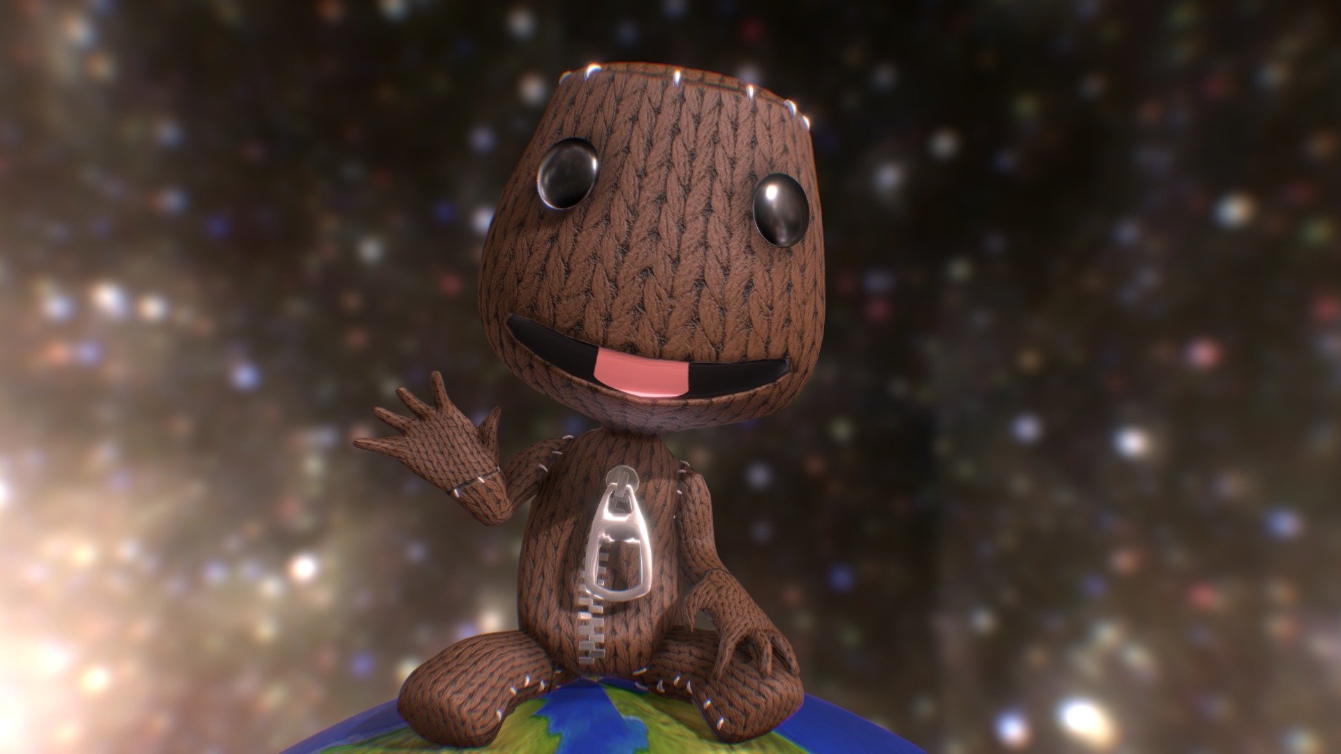 Sackboy - 3D model by E.Rodrigo [c4f4f04] - Sketchfab