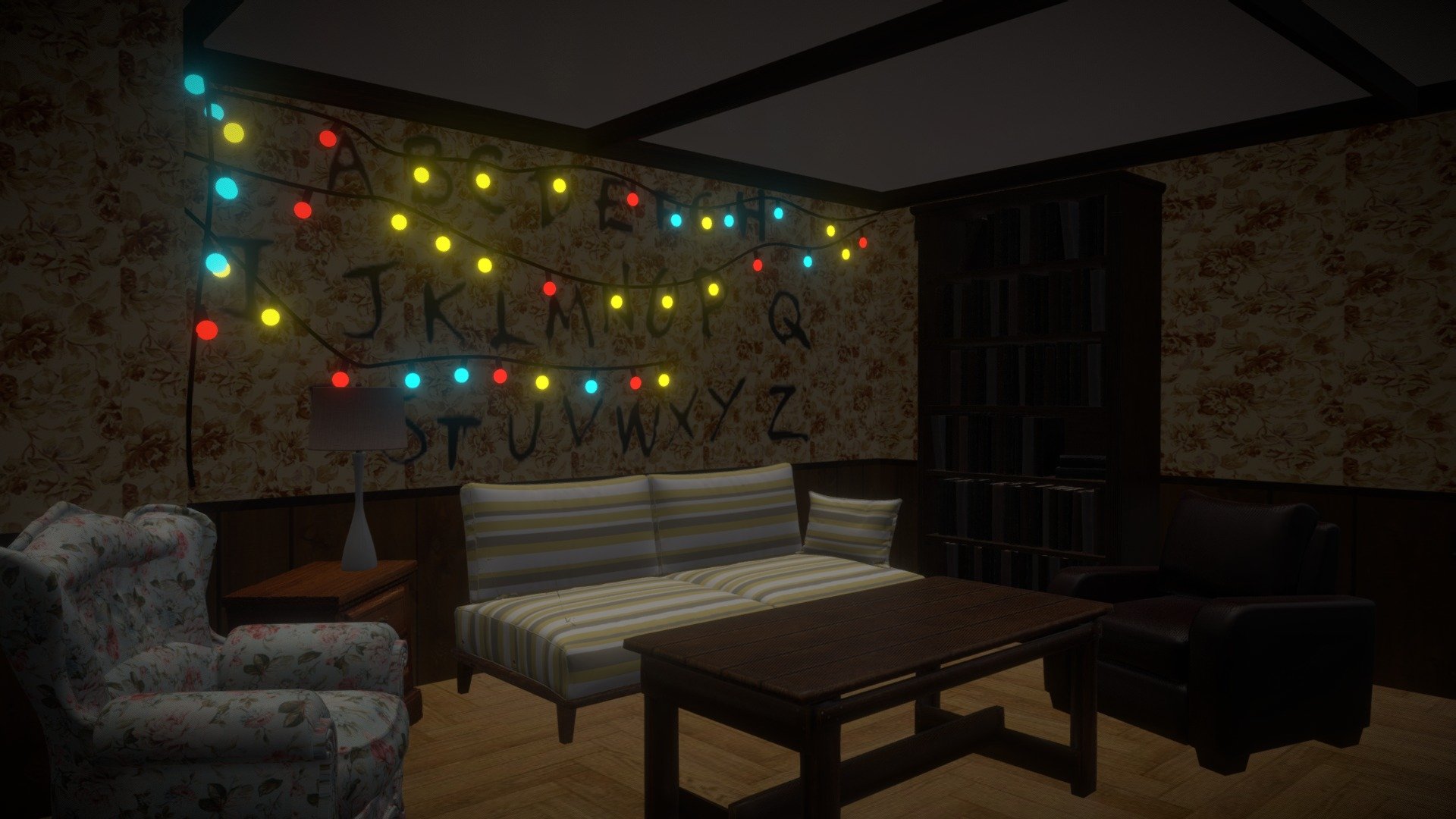 Stranger Things - 3D model by student.0009 [c4f5bce] - Sketchfab