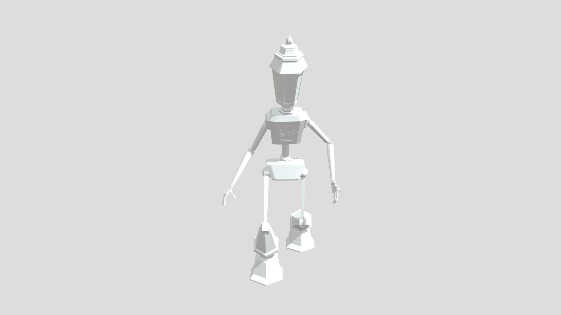 cuterobot_mesh - 3D model by Emma_VdW [c4f5c8c] - Sketchfab