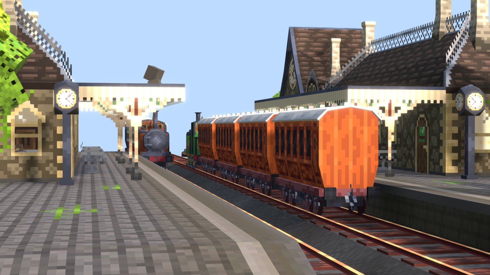 Train station - 3D model by halbear1 (@halbear.gamez) [c4f5f4b] - Sketchfab