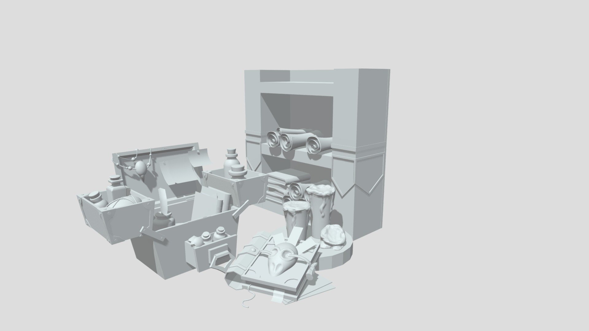 Witch_Box_Final - 3D model by j.bushnell [c4f64cf] - Sketchfab