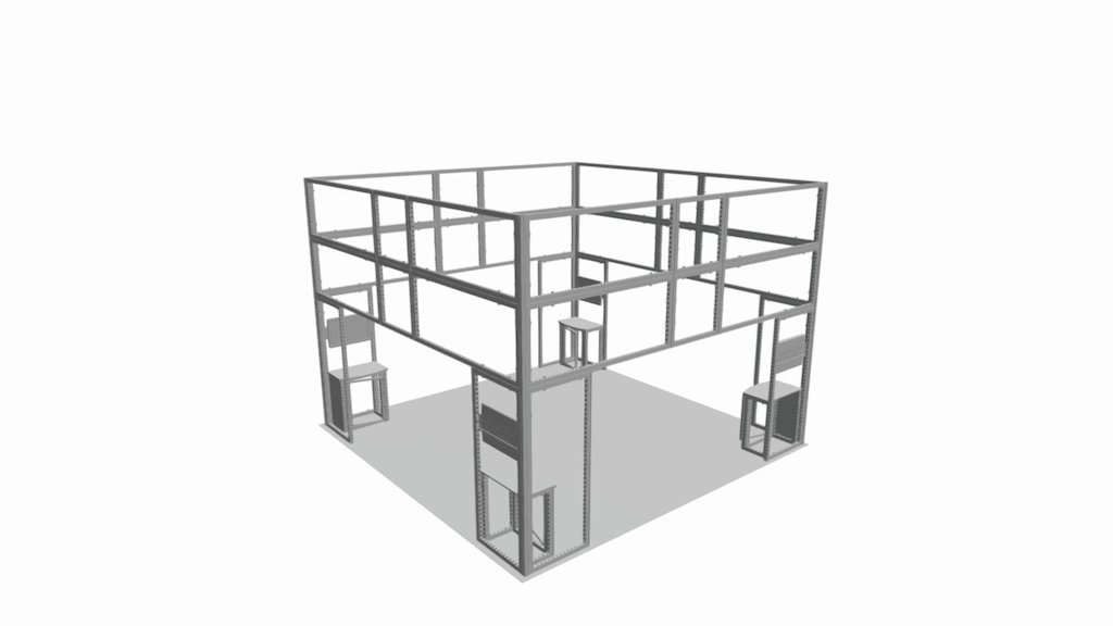 20x20 Design 1_Structure - 3D model by Image Options (@ImageOptions ...
