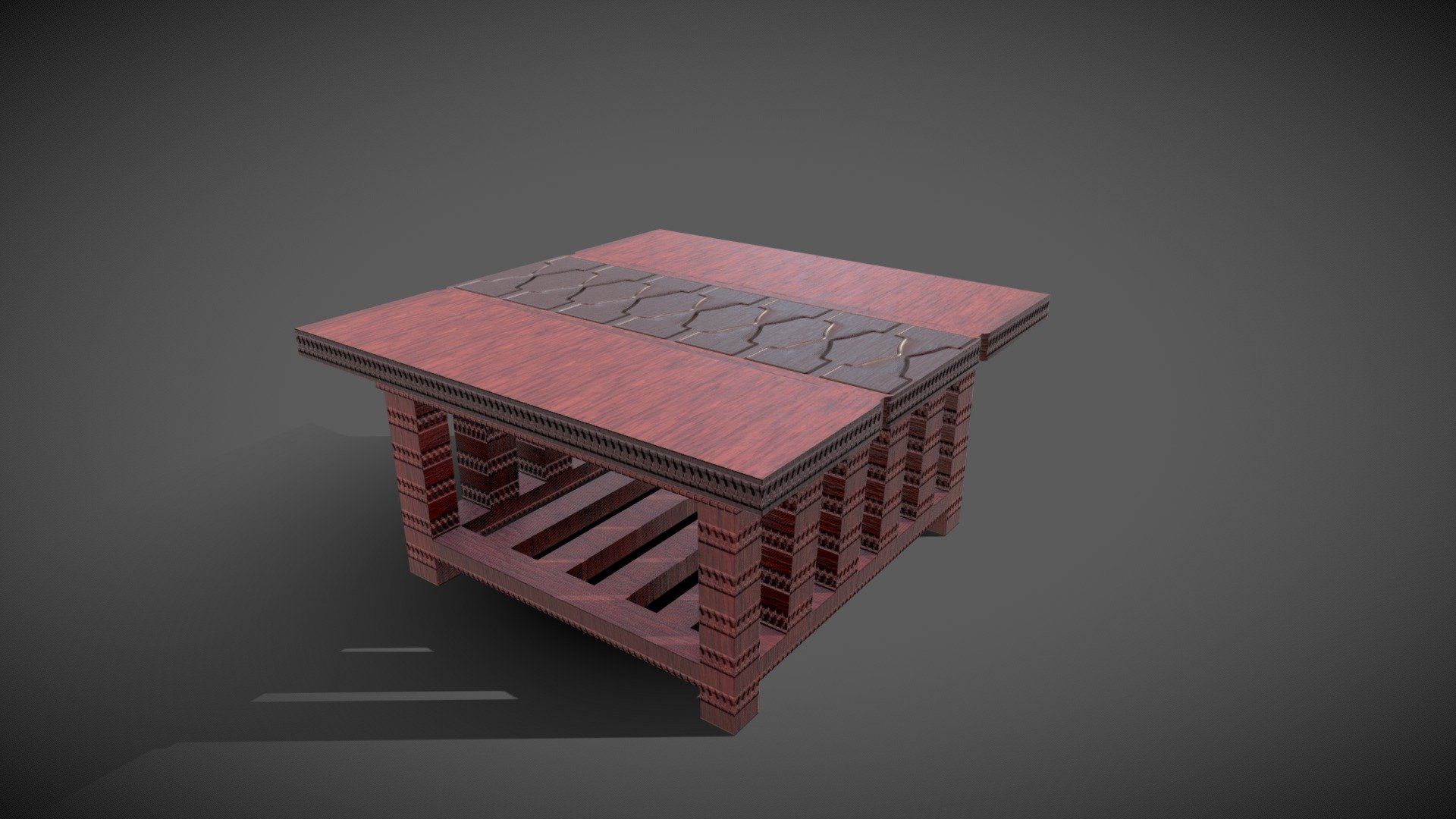 Tea Table - Download Free 3D model by leo_de_pranav [c4f95a3] - Sketchfab