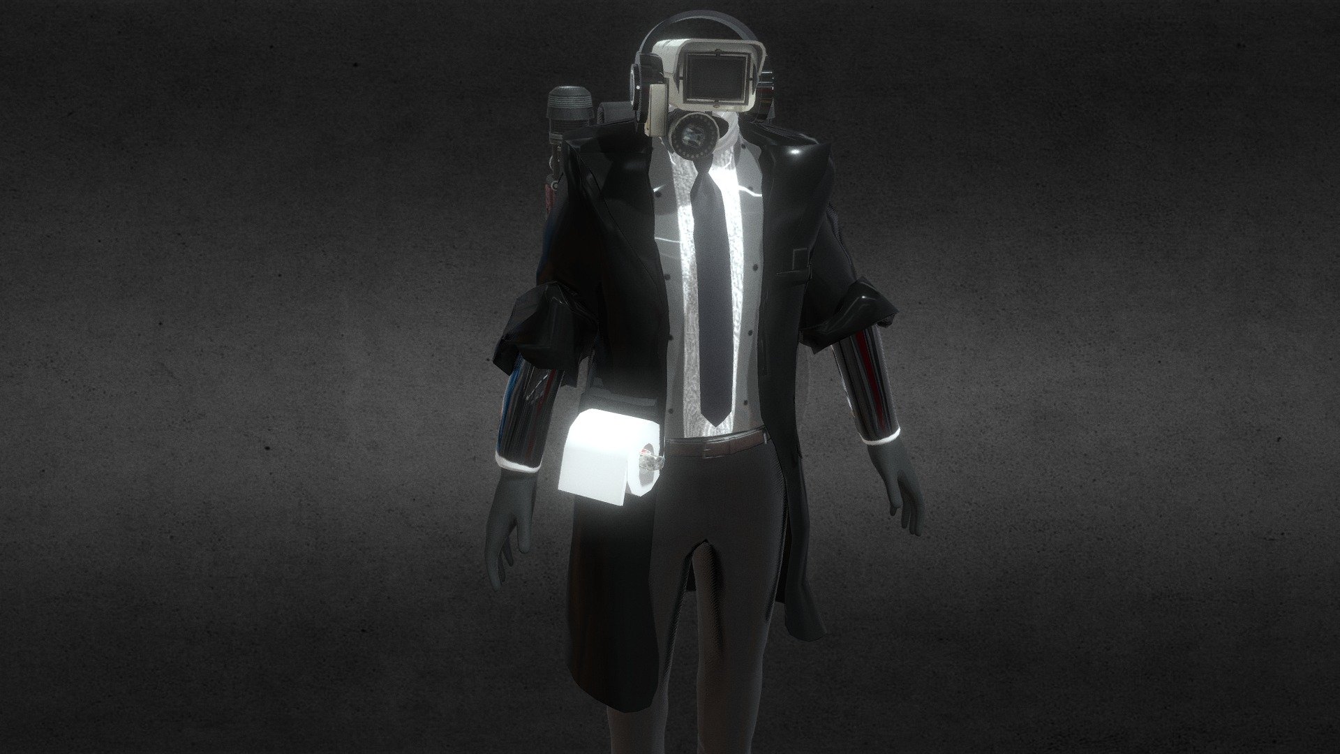 Cameraman Upgraded Rigged - Download Free 3D model by UTSM3..0 (second ...