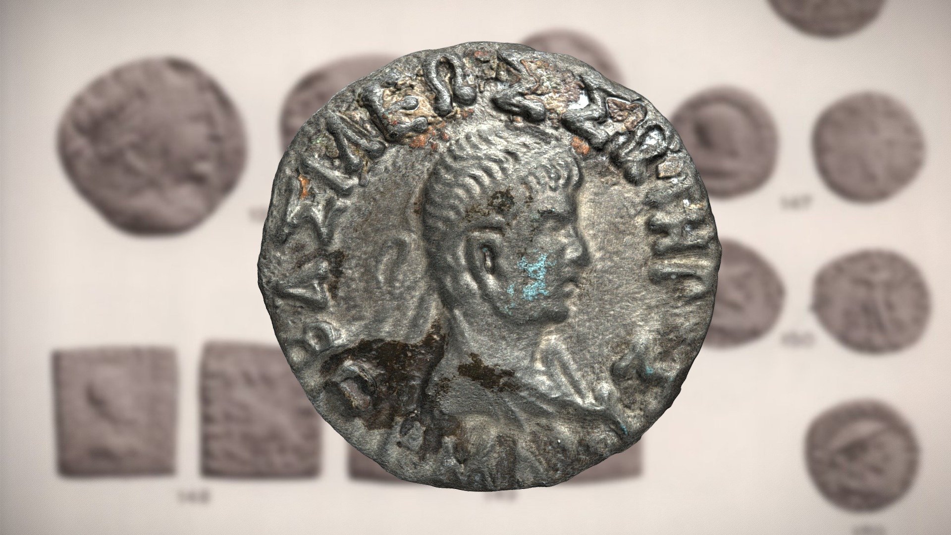 Tetradrachm of Indo-Greek King Hermaeus - Download Free 3D model by ...