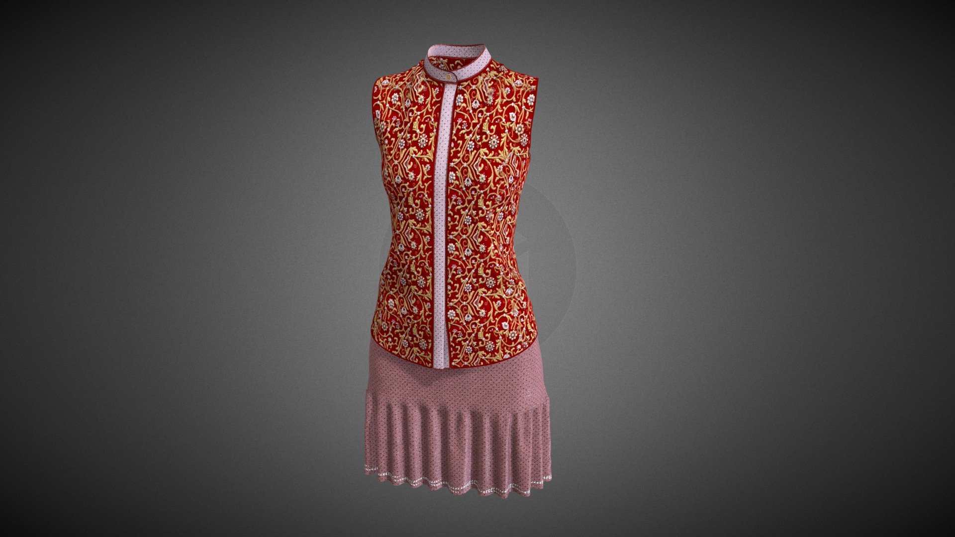 women's clothing - Download Free 3D model by milaha (@elenakozlova479 ...