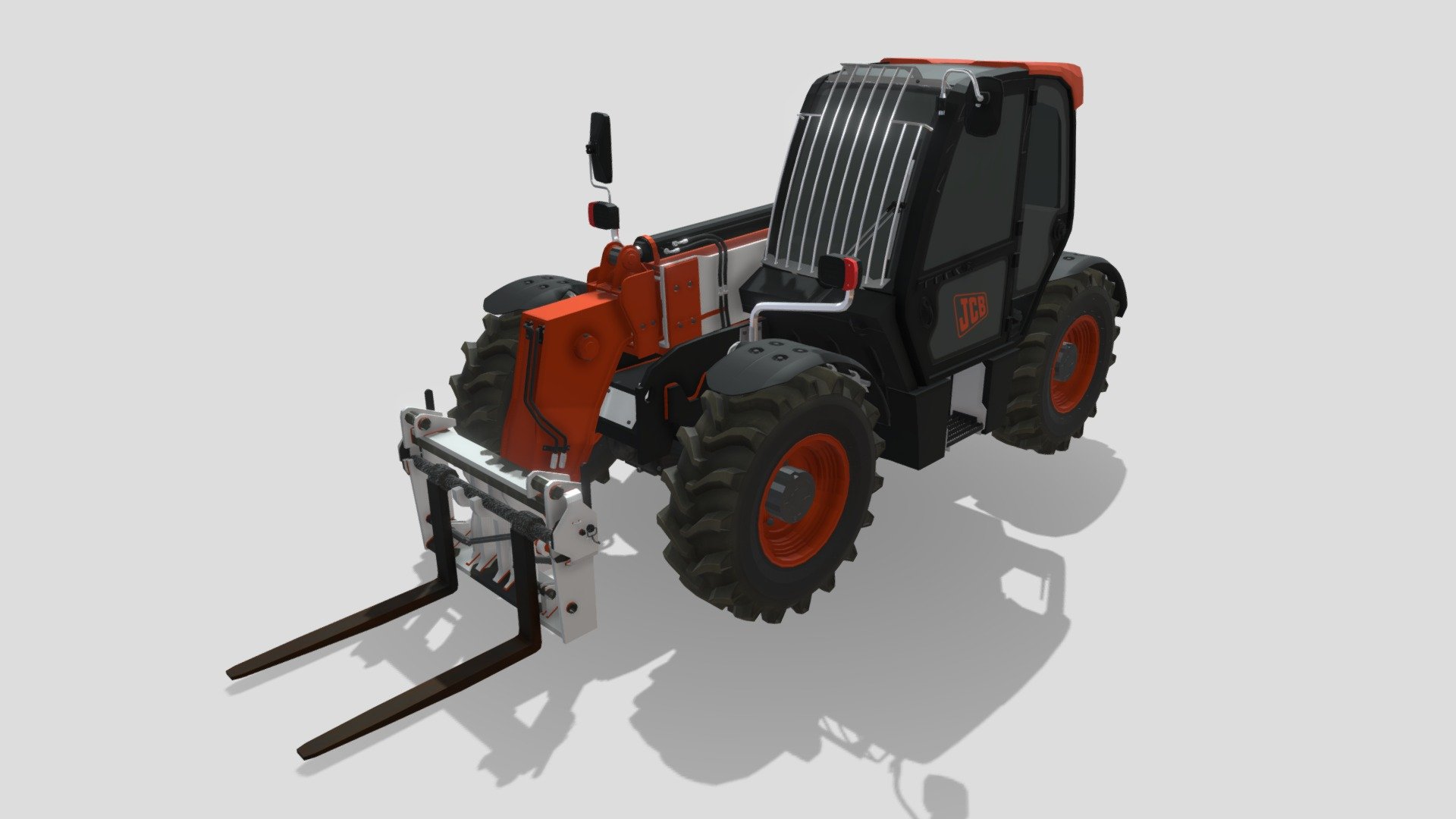 Telescopic_Handler_Forklift_JCB - 3D model by The Learning Network ...