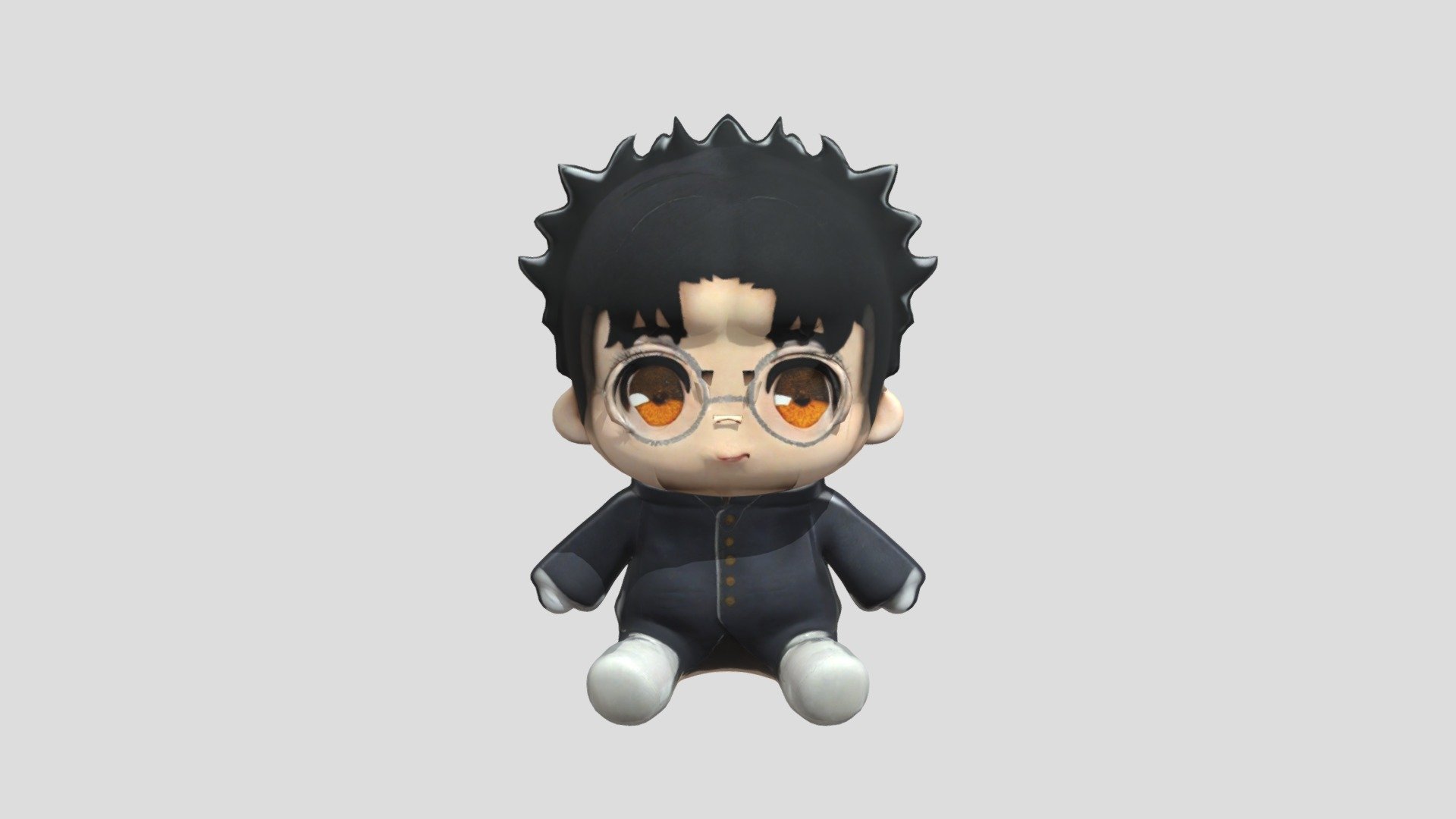 chibi okarun dandadan - Download Free 3D model by Shah Bakhat026 ...