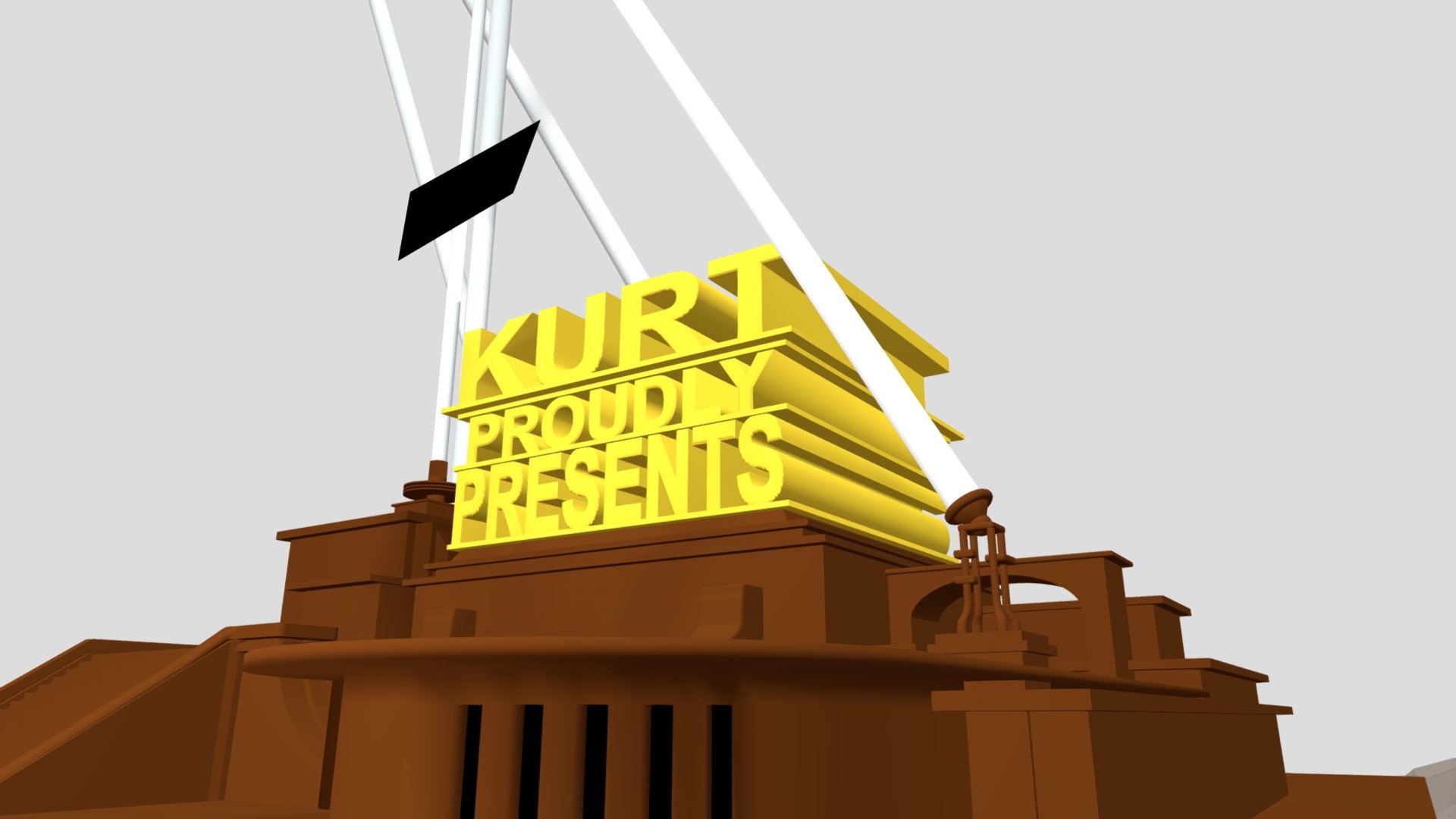 Kurt Proudly Presents logo remake (July 2024 UPD - Download Free 3D ...