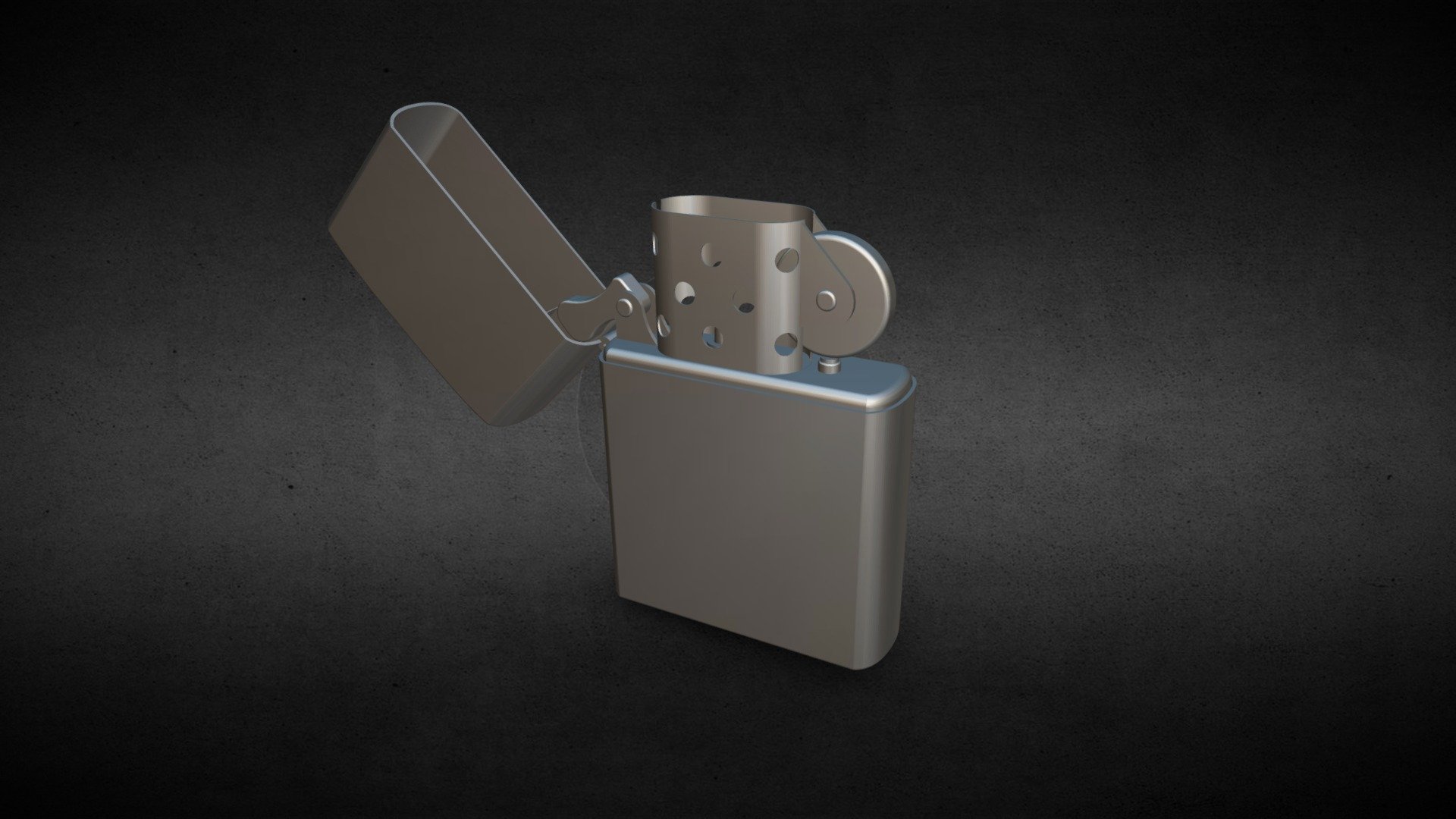 Briquet Zippo (@) - Lighter Zippo - Download Free 3D model by perceval ...