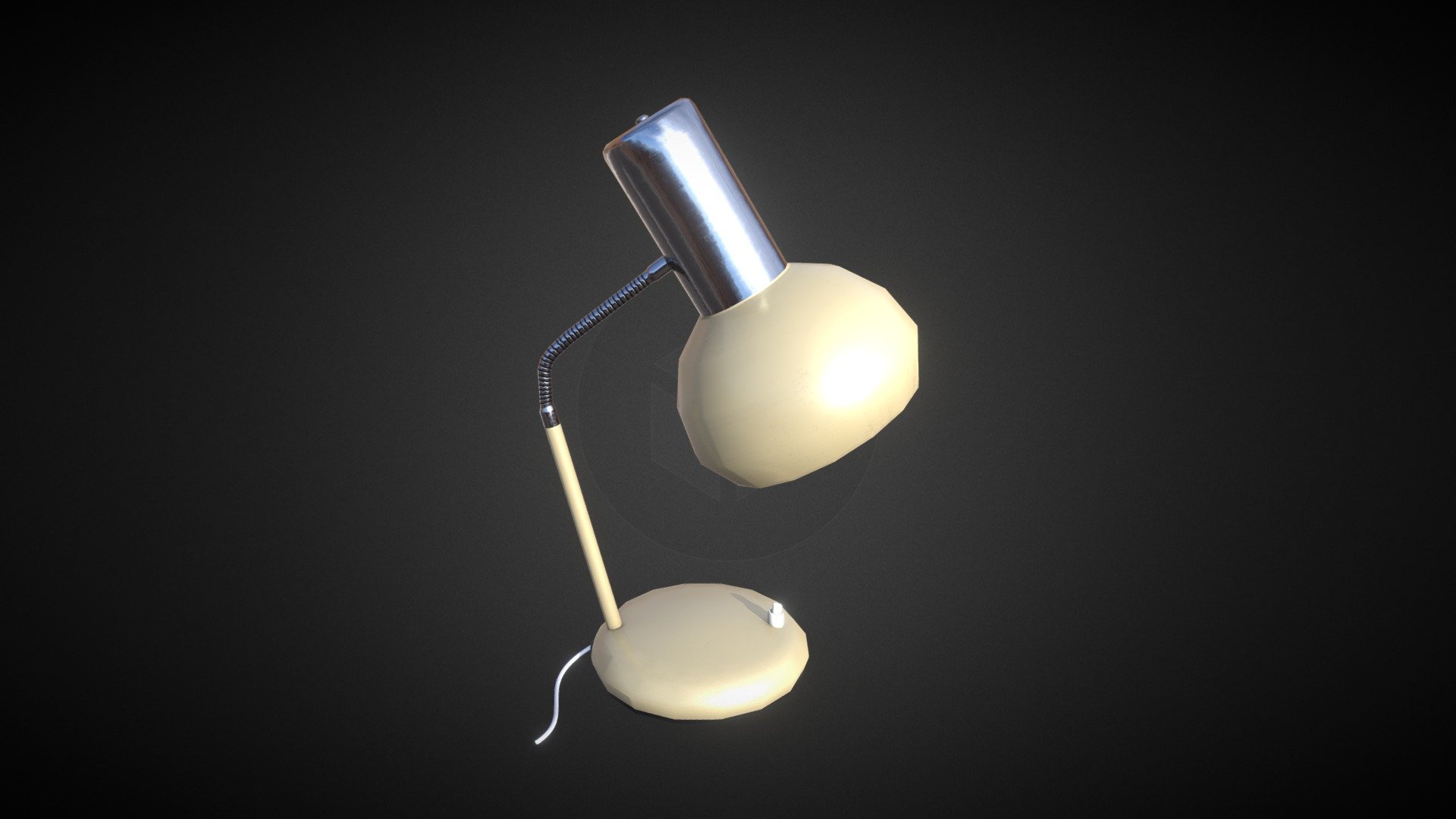 Vintage realistic lamp - 3D model by Nicolas_Lamoureux [c503401 ...