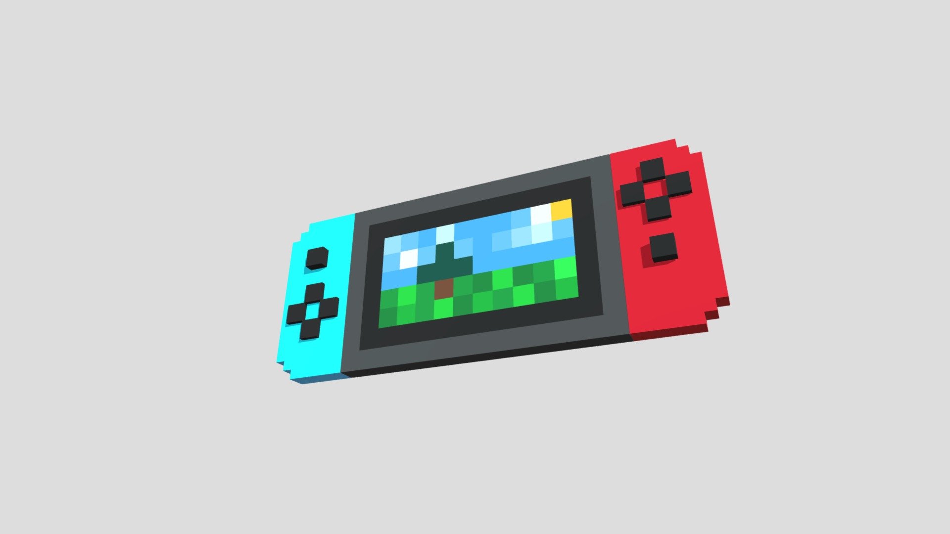 Nintendo Switch - 3D model by Elina Zlatkovskaya (@elinazlatkovskaya ...