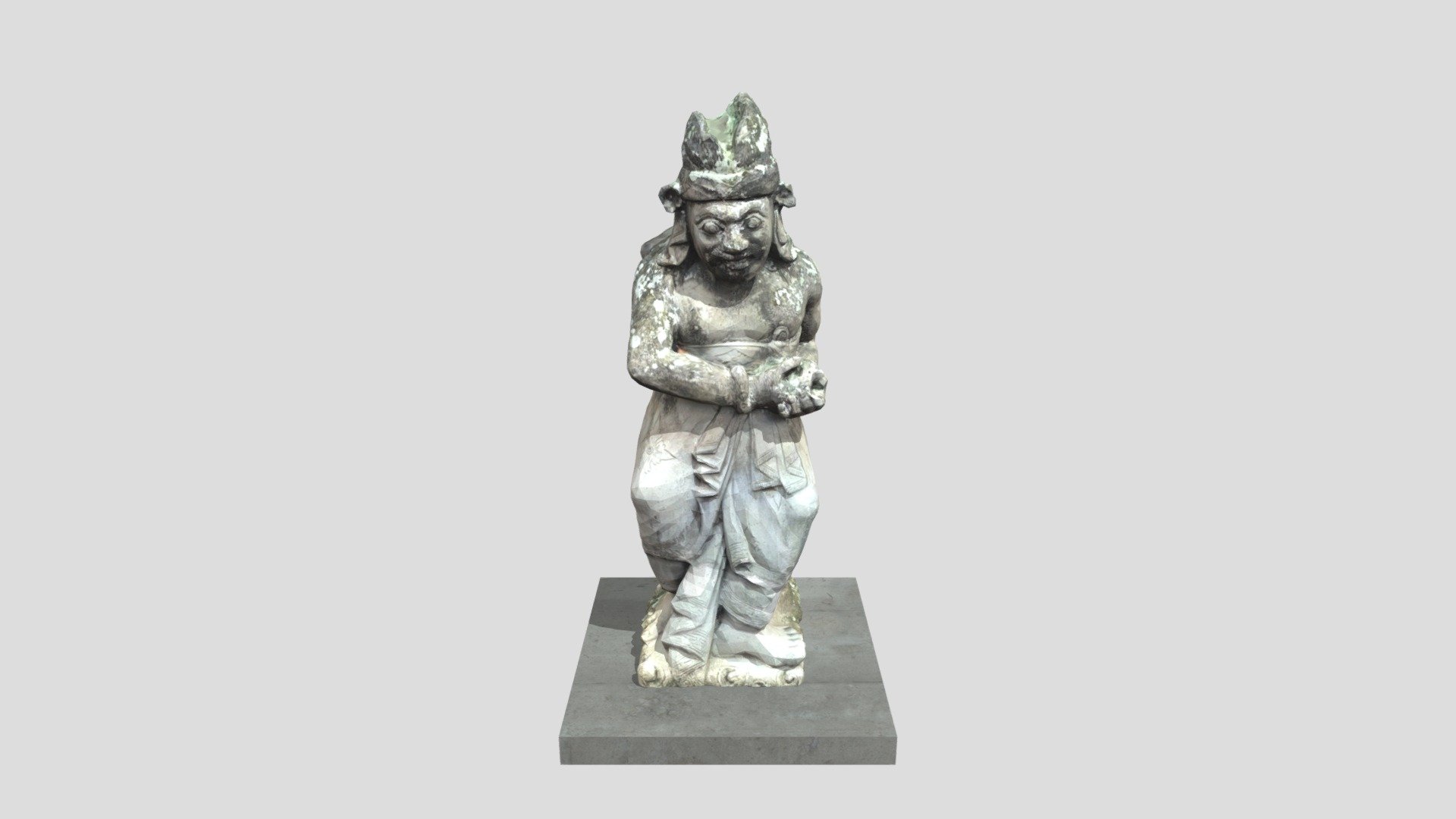 Patung Tarian Topeng - Download Free 3D model by Puri Agung Peliatan ...