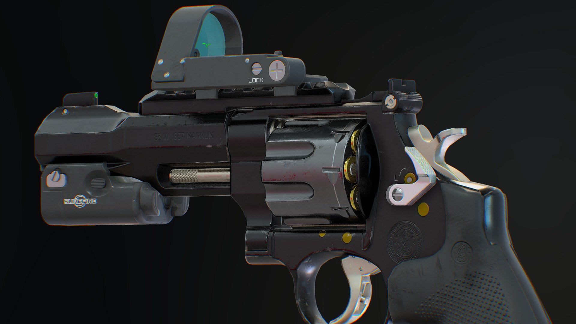 R8 Revolver - 3D model by Lisov1k [c504bcd] - Sketchfab