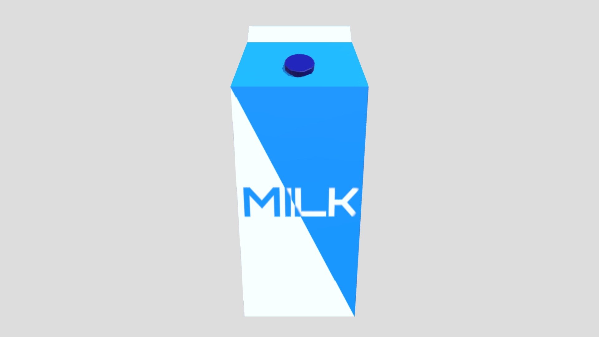 Low Poly Milk - Download Free 3D model by jess-ng [c505fc4] - Sketchfab