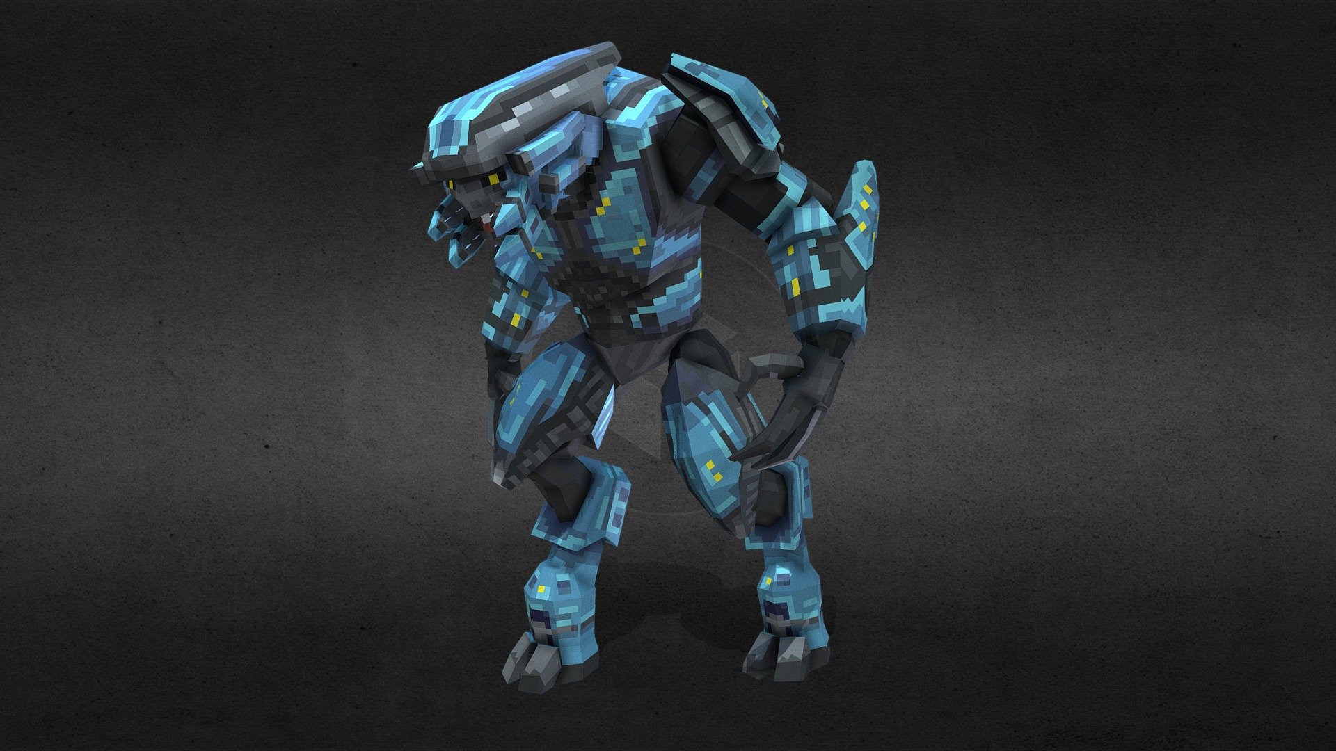 Halo 2 Elite Lowpoly enemy - 3D model by Poteto (@PotetoBlocks ...