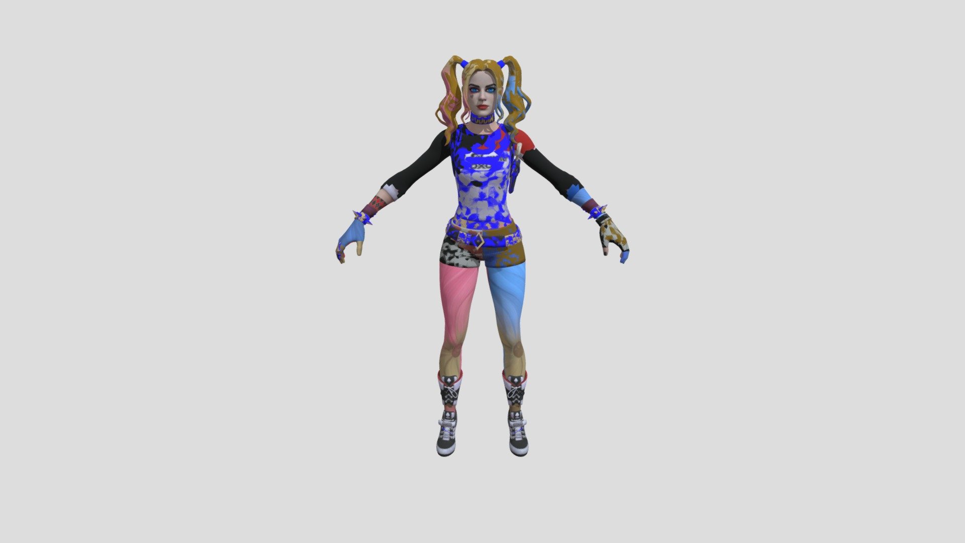 harley-quinn - 3D model by jtbros [c508419] - Sketchfab