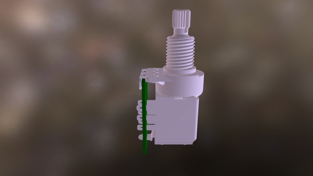 Tone Pot for 2ppt-2v-kp - 3D model by exphoenee [c508919] - Sketchfab