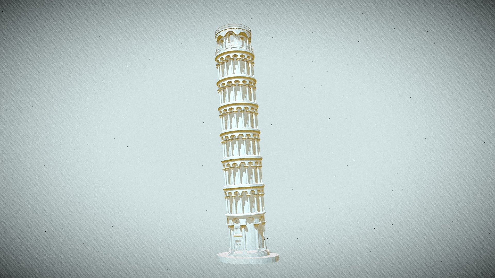 Pisa Tower - Download Free 3D model by FatWasHere (@fathin880) [c508a8e ...