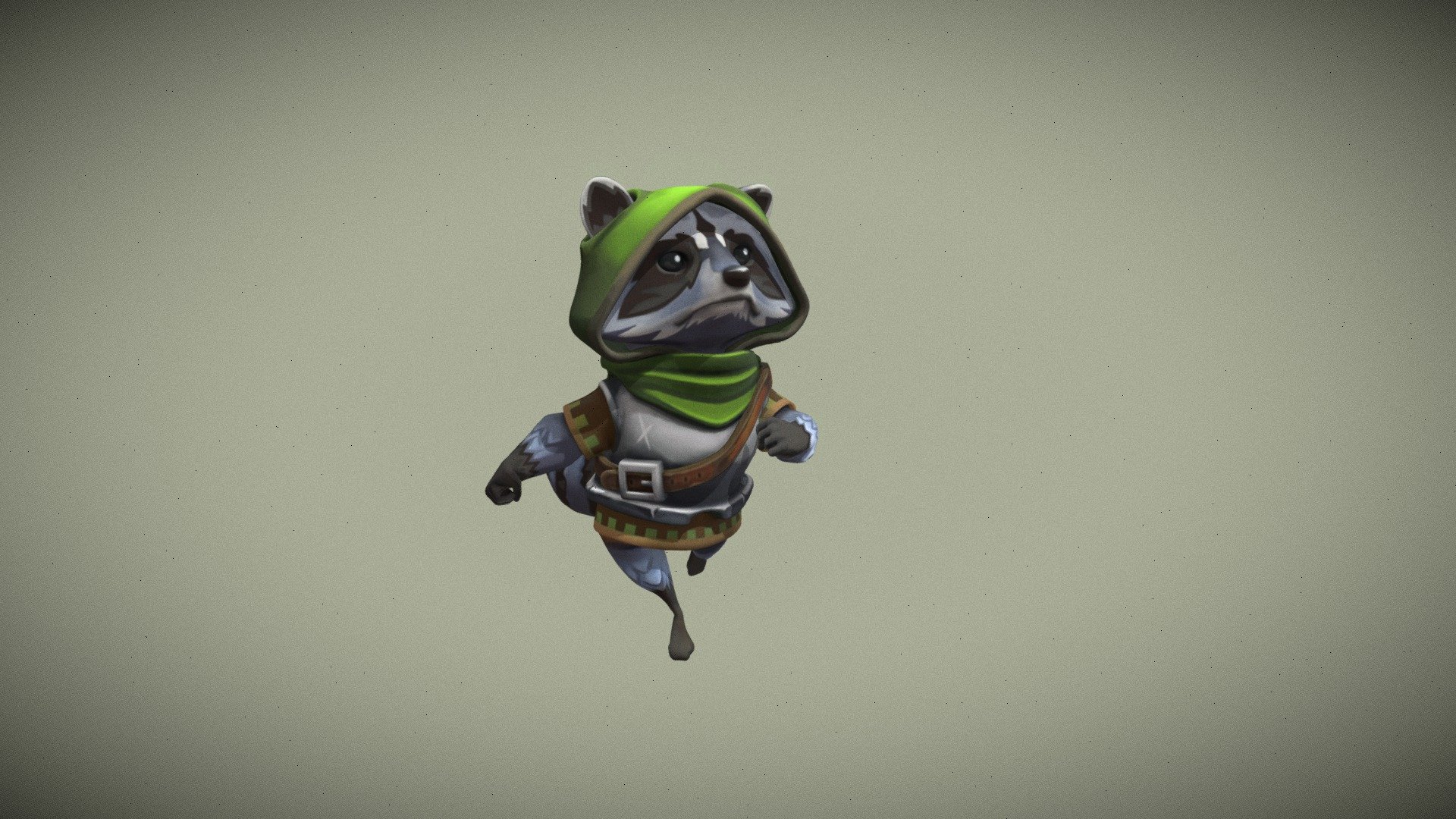 Sir Rascal The Raccoon - 3D model by Hefk [c50adbf] - Sketchfab
