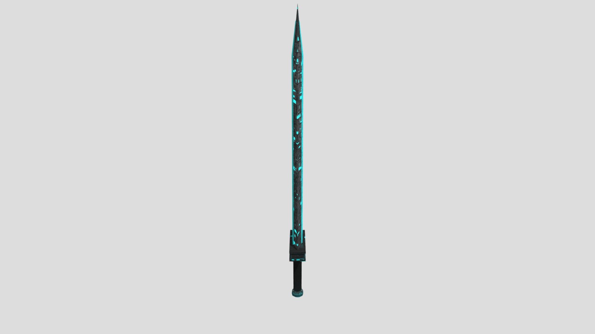 Highly Optimized Buster Sword - Download Free 3D model by arashi ...