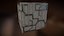 Substance Material: Compound - Hallway Panels - Download Free 3D model ...