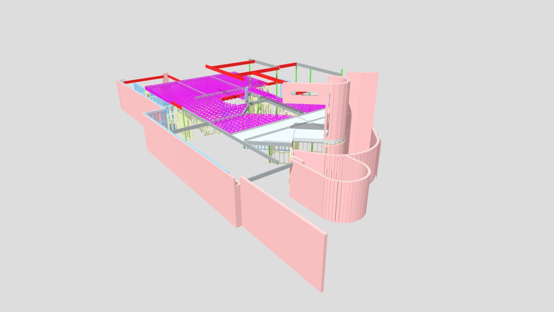 PROJECT#103 BEAMS - 3D model by WALLSITU [c50fdac] - Sketchfab