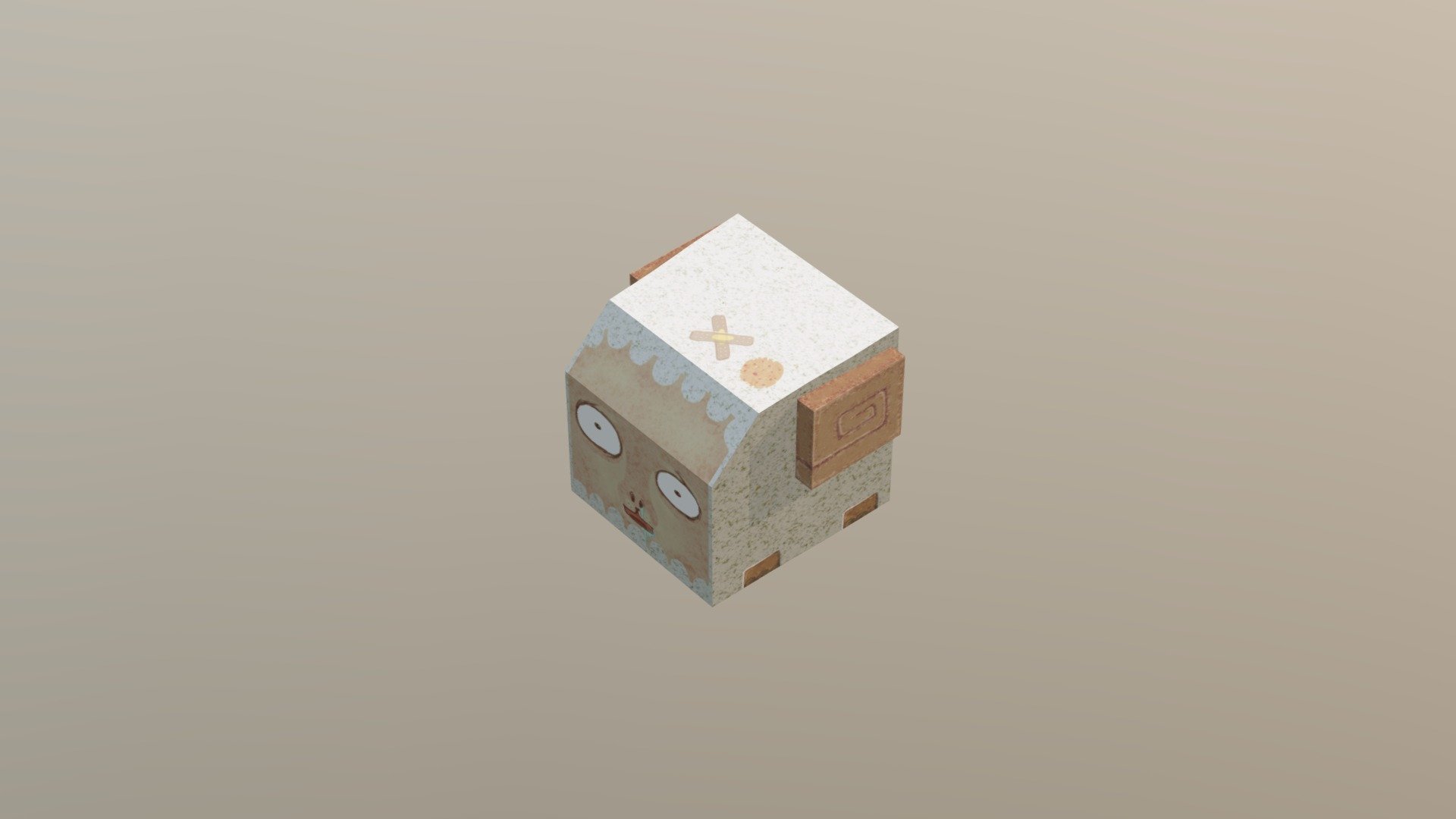 Sheep cube 01 - Download Free 3D model by odaken (@Jazson.Hoo) [c510f48 ...
