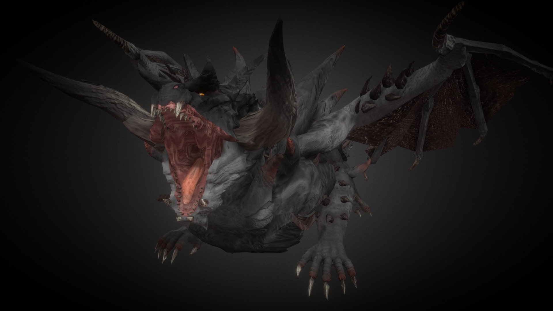 Dragón Definitivo Bruto - Buy Royalty Free 3D model by Alex S (@Alex ...