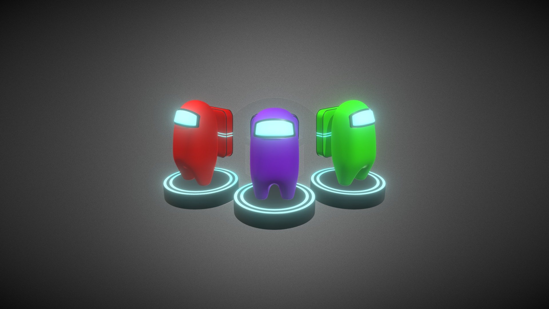 AMONG US - Download Free 3D model by DeimonIC93 (@Deimon) [c5128c1 ...