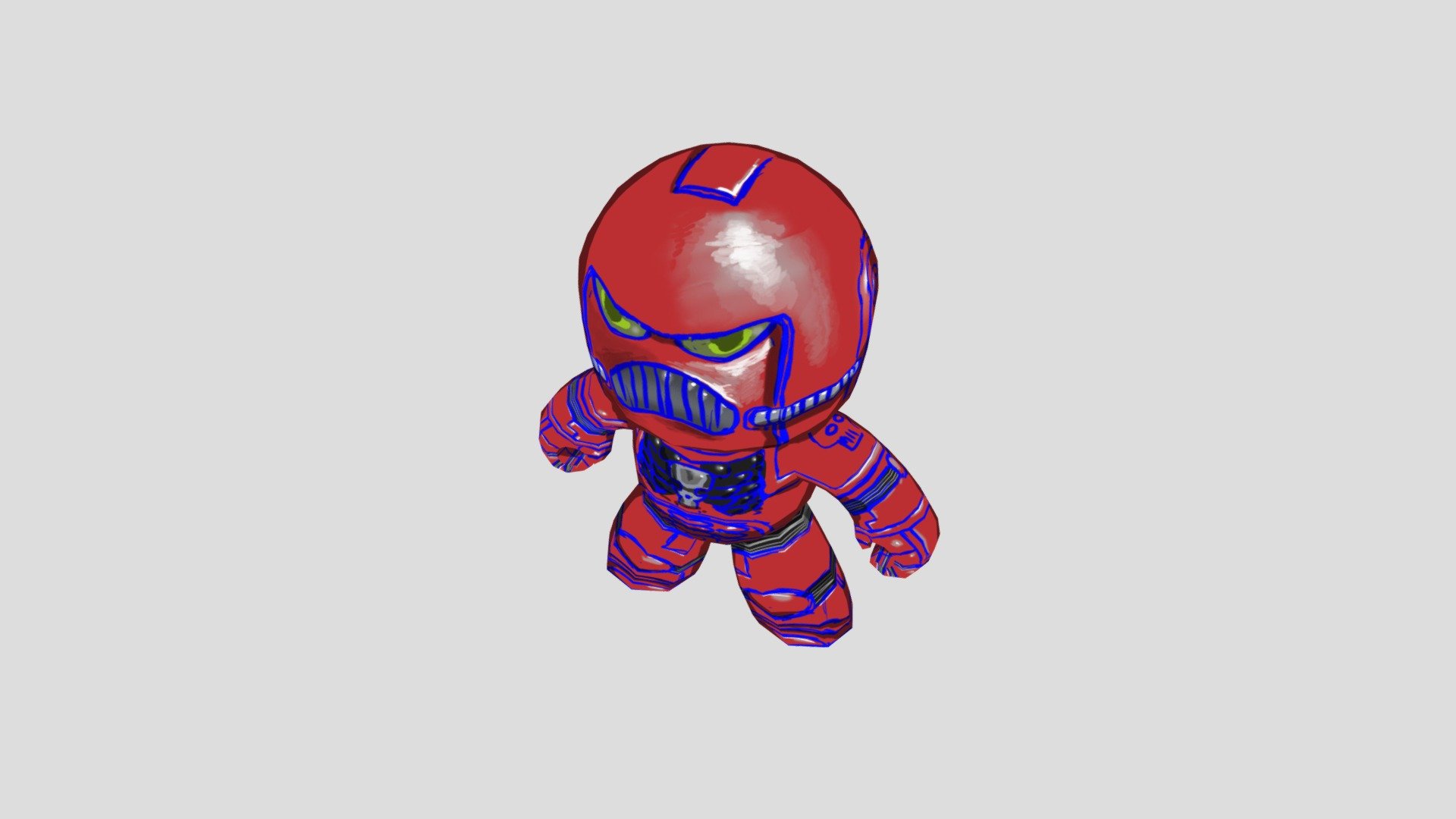 Space marine - 3D model by toiga [c513a7e] - Sketchfab