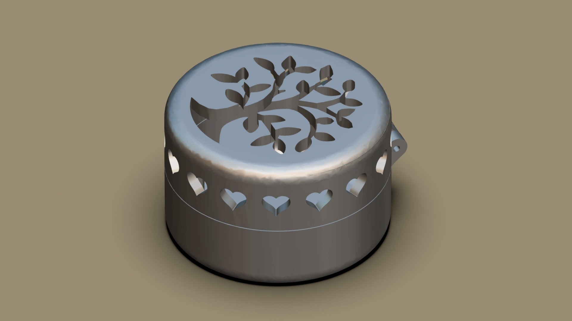 Round Jewelry Box - 3D model by Cruisechef (@richiellamas) [c513aa1 ...