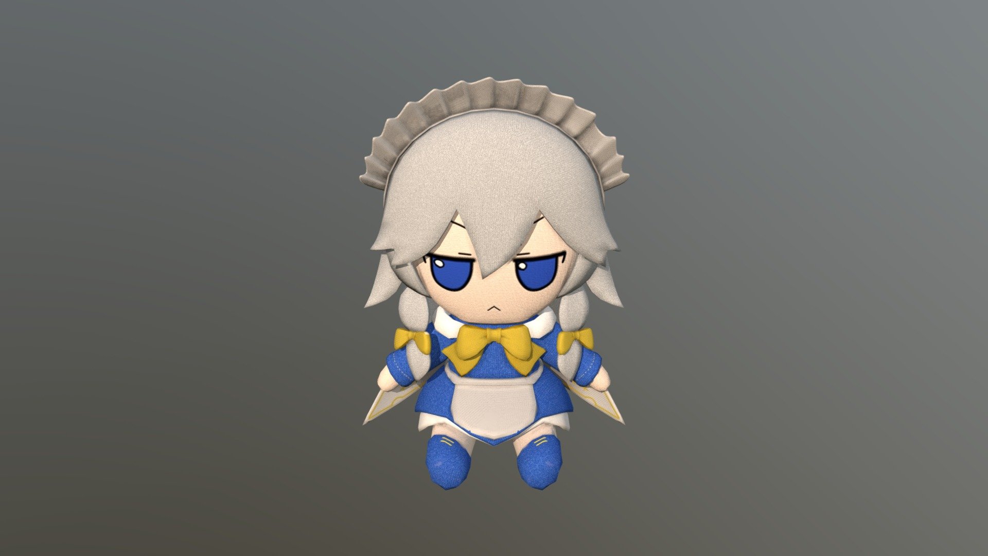 Sakuya Fumofumo - 3D model by Kitani [c51409f] - Sketchfab
