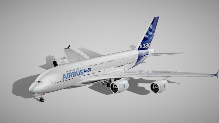 A380 3D models - Sketchfab