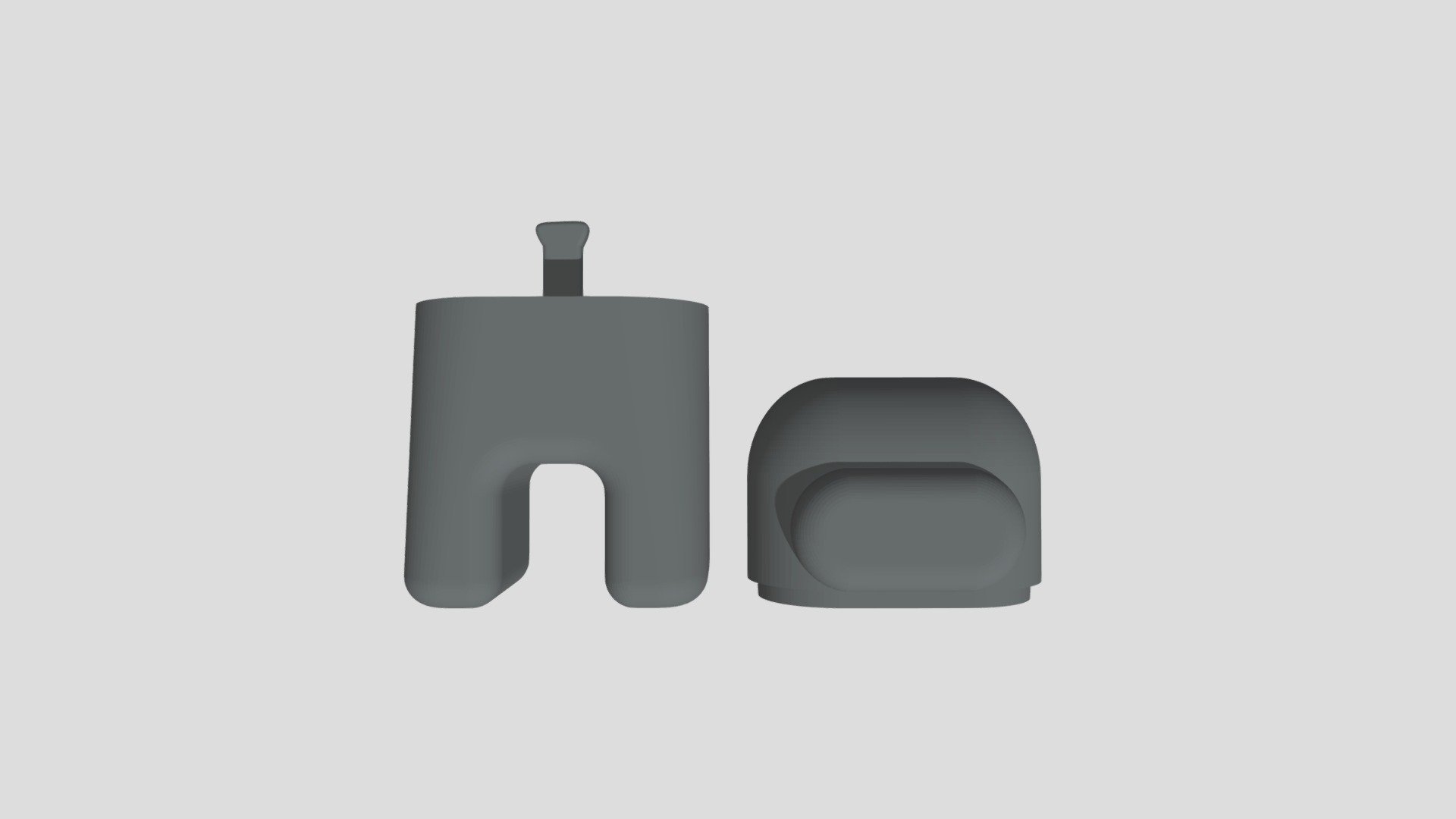 Among Us figure that separates into dead body - Download Free 3D model ...