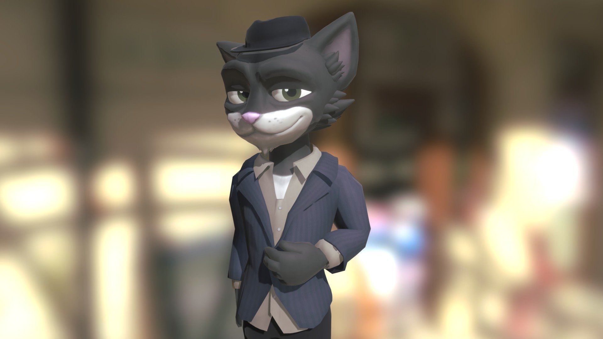 Quetzal Cat - VRChat Avatar Commission - 3D model by freefox_phoebe ...