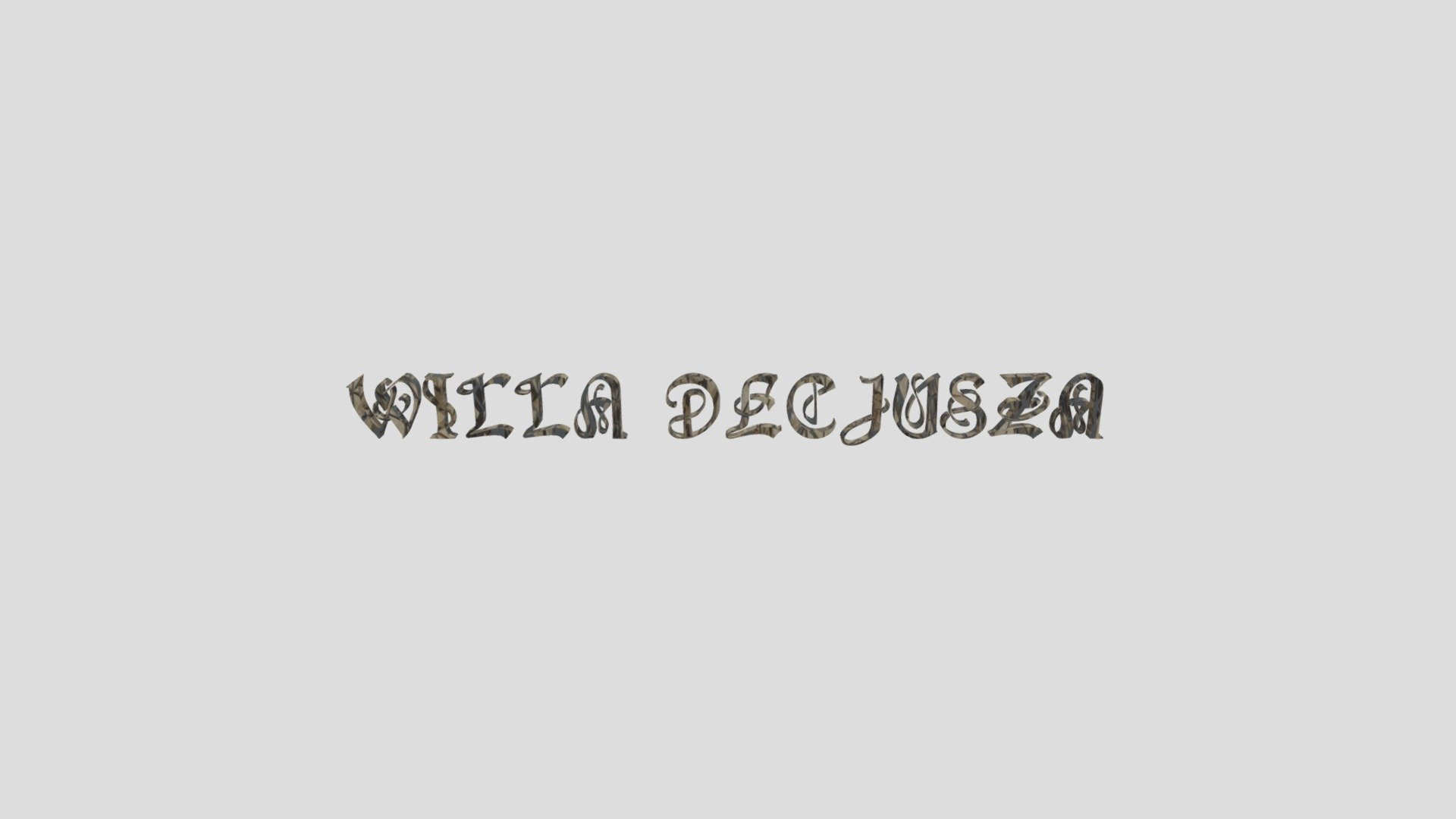 WILLADECJUSZA Magdalena Świątek Wiktoria Sobczyk - 3D model by wiktoriasobczyk360 [c518e87 ...