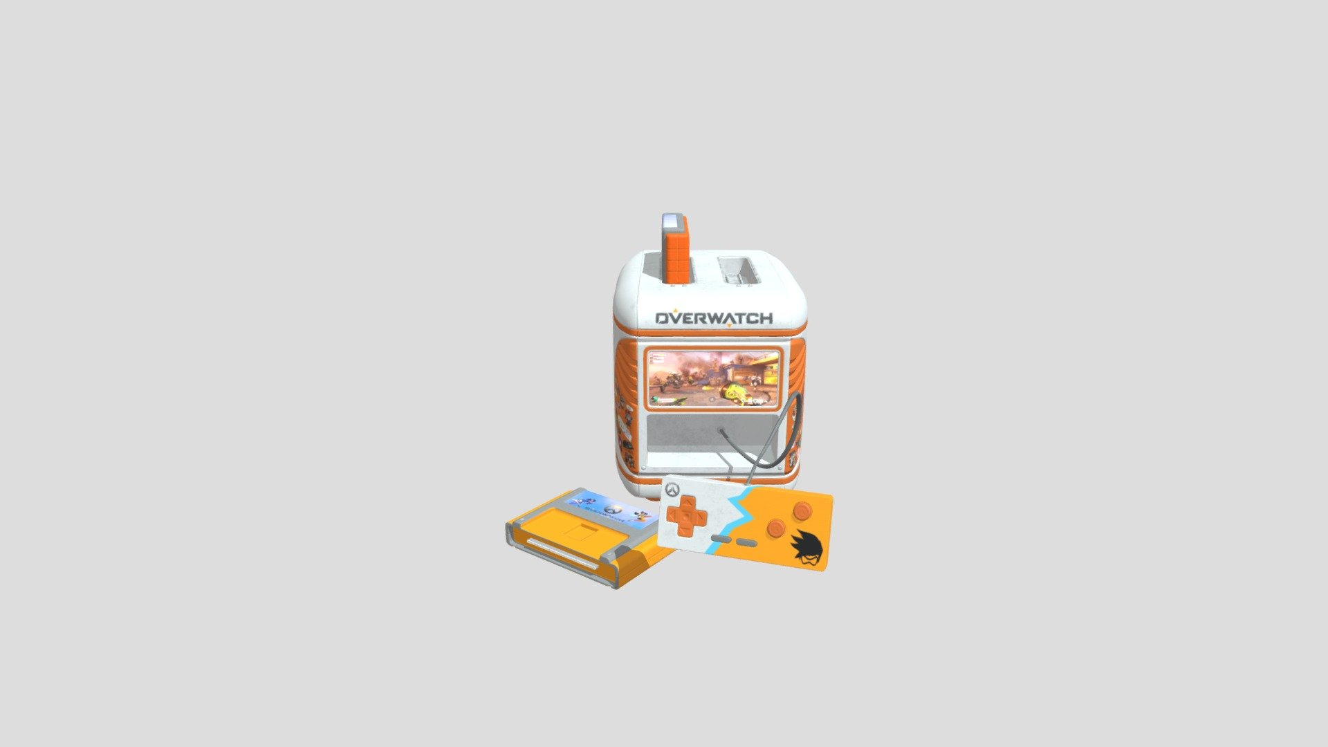 Overwatch Console - 3D model by bradybuker [c519057] - Sketchfab