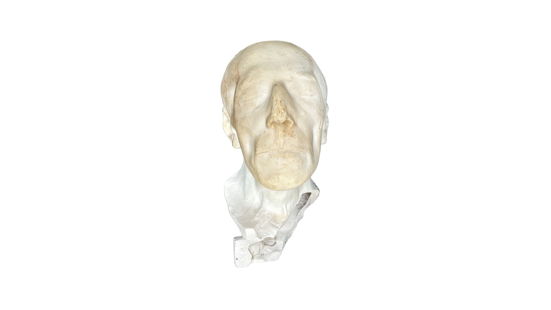 Death mask - 3D model by Queen Victoria Museum and Art Gallery (QVMAG ...