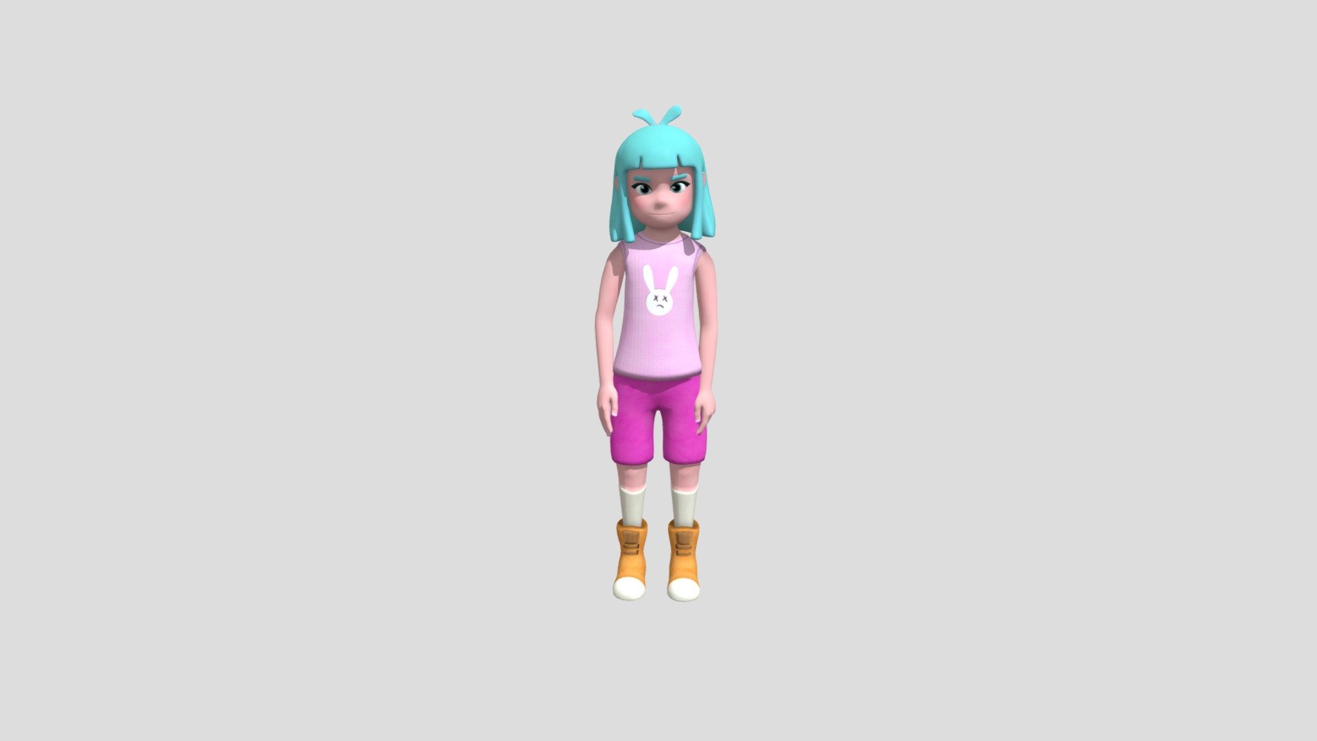 girl wave - Download Free 3D model by alvinlimzheyi [c51a349] - Sketchfab