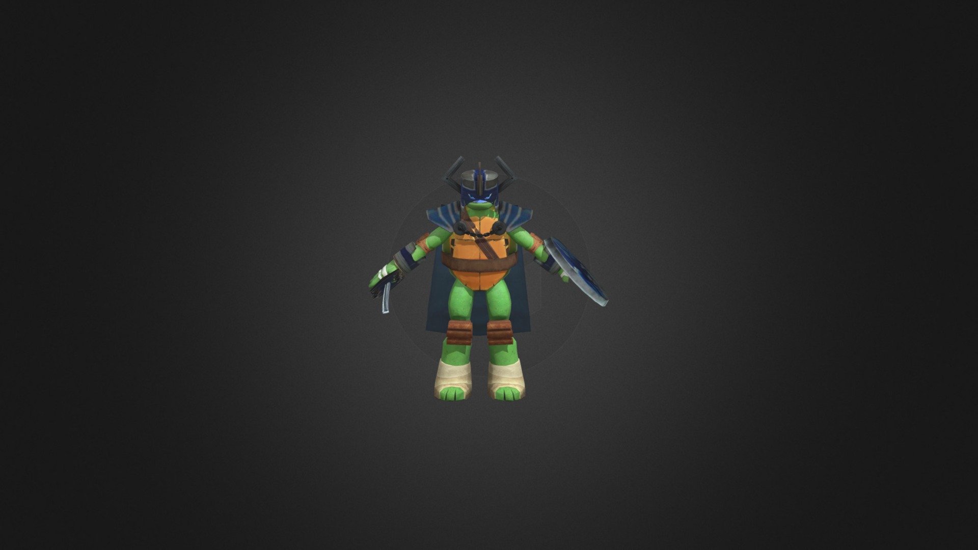 Leo the Knight (LARP) | TMNT 2012 - Download Free 3D model by Sonic ...